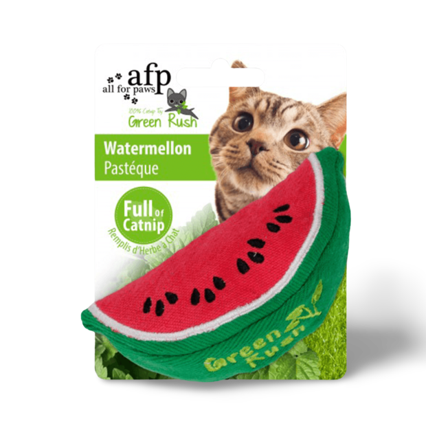 Buy Afp Green Rush Watermelon Cat Toy Online | Better Prices At Pet Circle