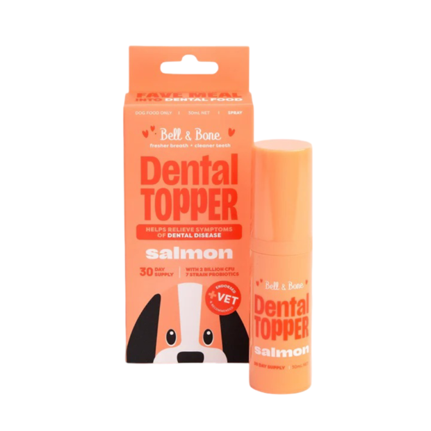 Buy Bell And Bone Tribiotics Dental Topper Spray For Dogs Salmon Online ...