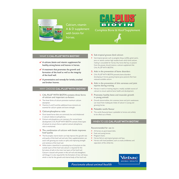 Buy Cal Plus With Biotin Online | Better Prices At Pet Circle