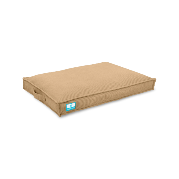Buy Cozy Tails Rectangular Cushion Dog Bed Brown Online | Better Prices ...