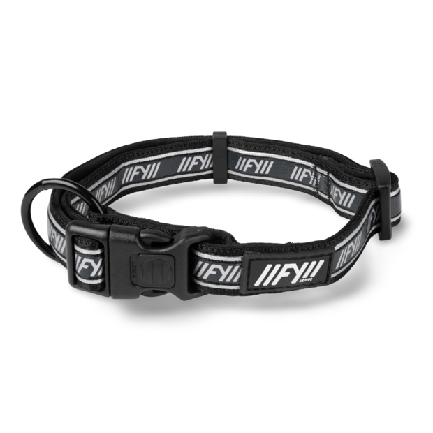 Buy Fuzzyard Active Collar Dog Black Online | Better Prices At Pet Circle