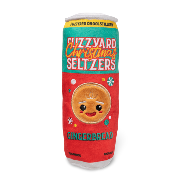 Buy Fuzzyard Christmas Seltzers Plush Dog Toy Online | Better Prices At ...