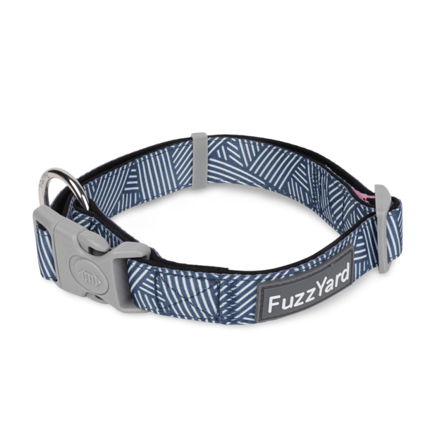 Buy Fuzzyard Dog Collar Thornbury Blue Online | Better Prices At Pet Circle