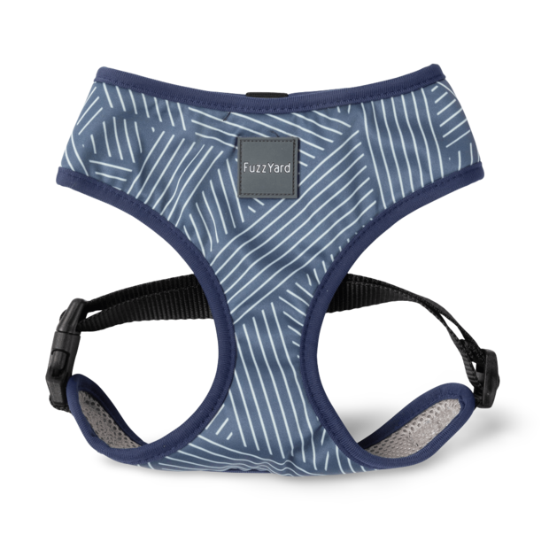 Buy Fuzzyard Dog Harness Thornbury Blue Online | Better Prices At Pet ...