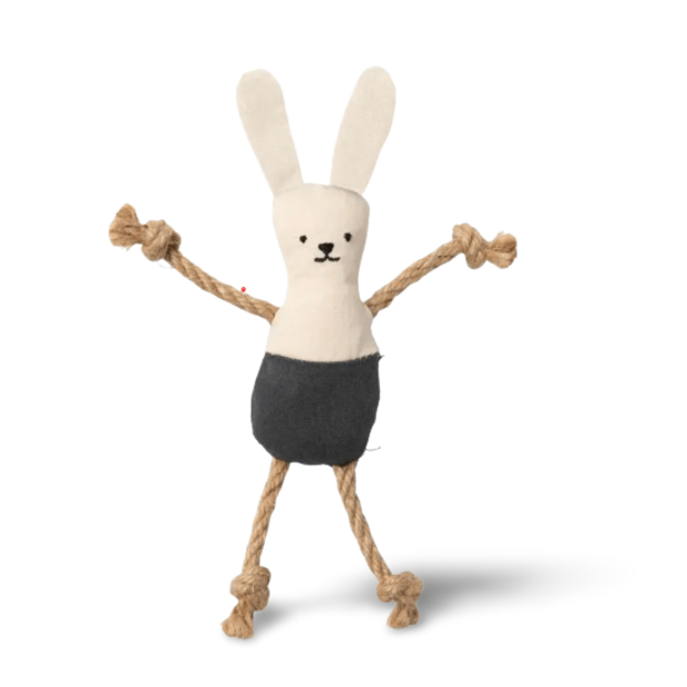 Buy Fuzzyard Life Toy Bunny Slate Grey Online | Better Prices At Pet Circle