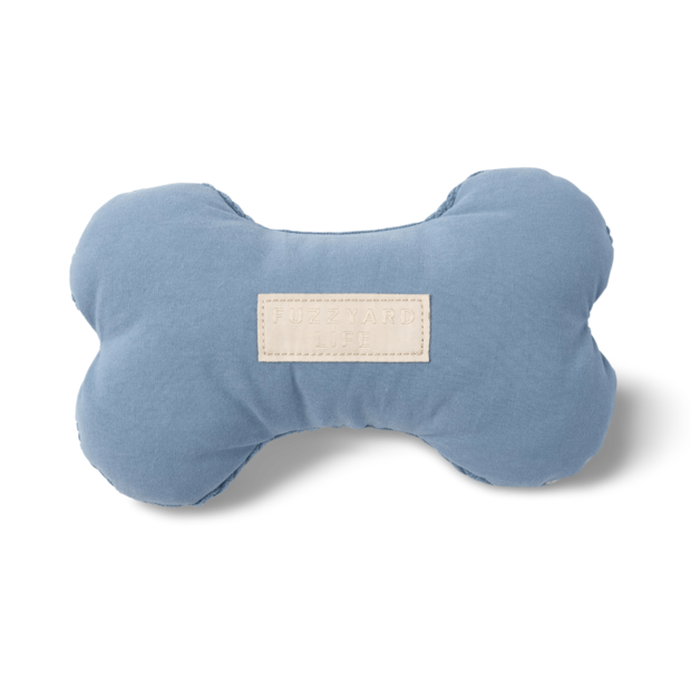 Buy Fuzzyard Life Toy Plush Bone French Blue Online | Better Prices At ...