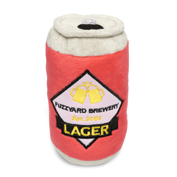 Buy Fuzzyard Plush Toy Can Of Beer Online | Better Prices At Pet Circle