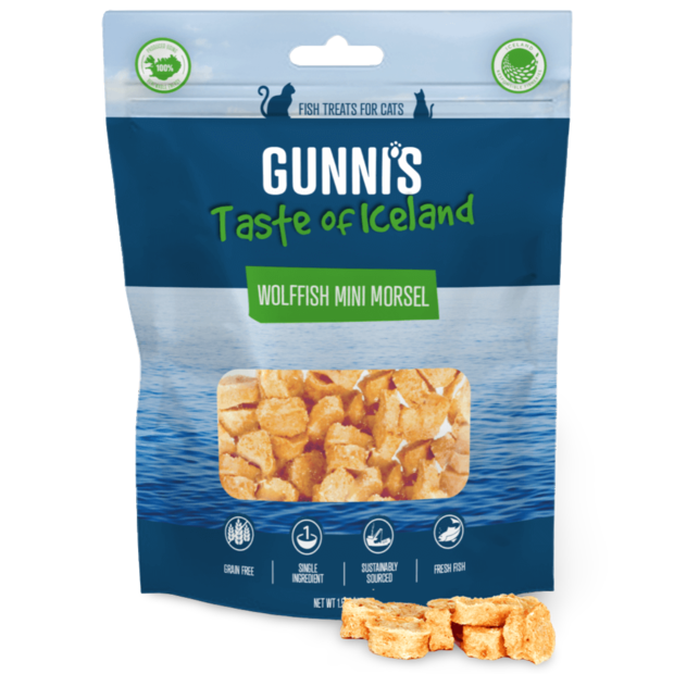 Buy Gunnis Wolffish Mini Morsels Cat Treats Online | Better Prices At ...
