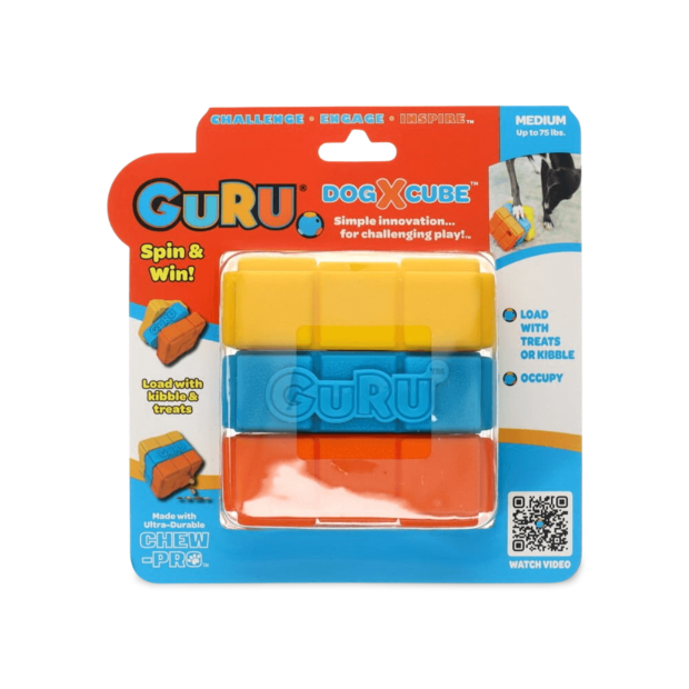 Buy Guru Treat Dispensing 3 Layer Dog Toy X Cube Online | Better Prices ...
