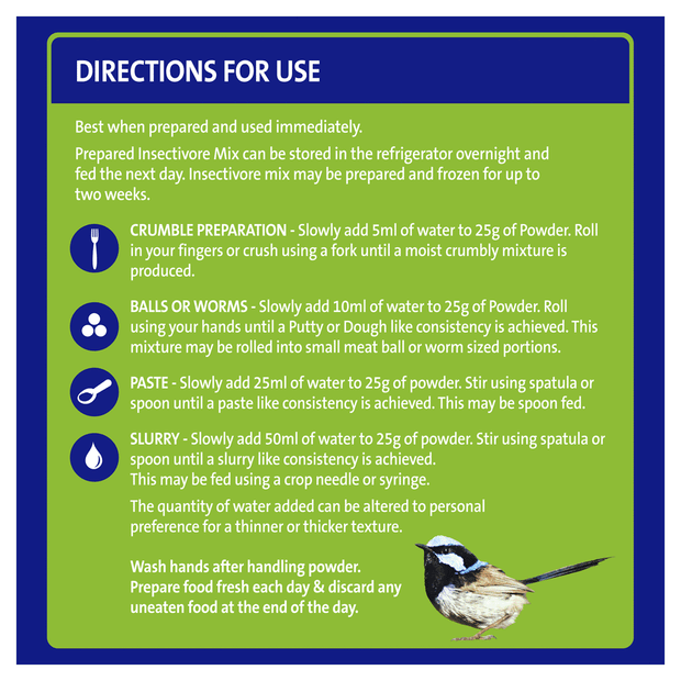 Buy Harmony Insectivore Wild Bird Mix Online | Better Prices At Pet Circle