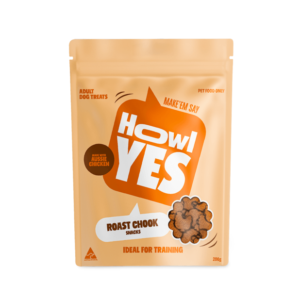 Buy Howl Yes Roast Chicken Dog Treats Online | Better Prices At Pet Circle