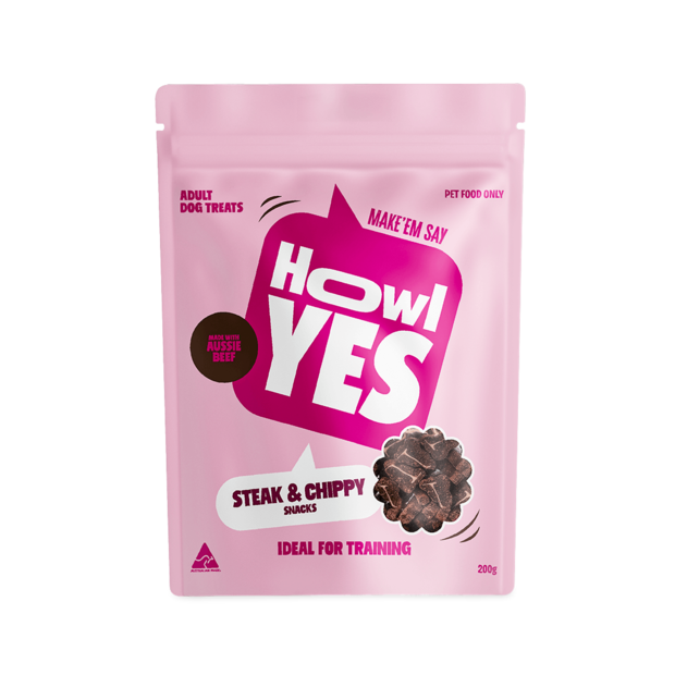 Buy Howl Yes Steak And Chips Dog Treats Online | Better Prices At Pet ...
