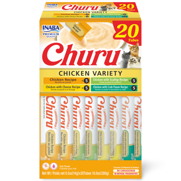 Buy Inaba Churu Chicken Variety Box Cat Treats Online | Better Prices ...