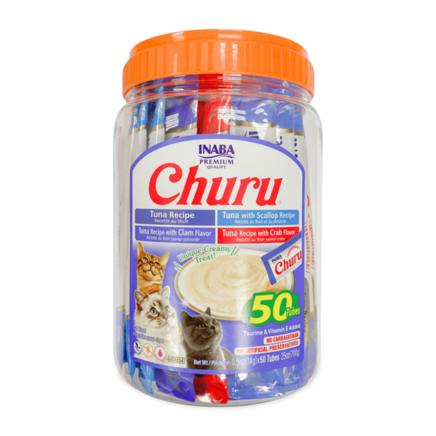 Buy Inaba Churu Tuna And Seafood Variety Tub Cat Treats Online | Better ...