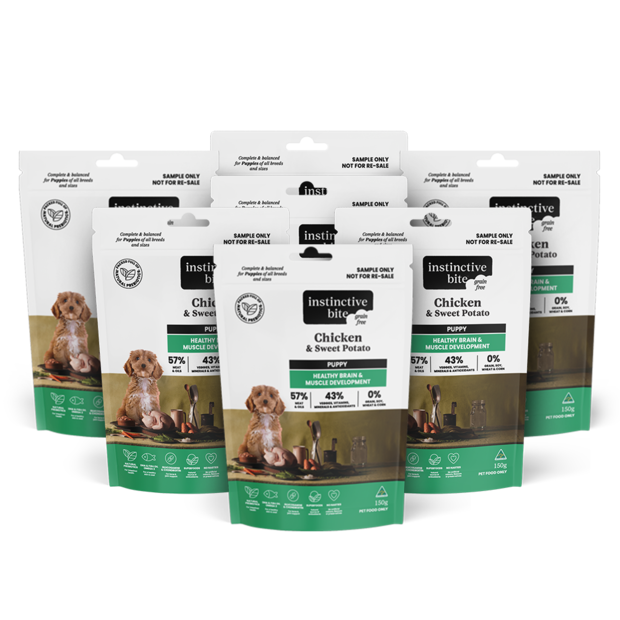 Buy Instinctive Bite Puppy Chicken Brain And Muscle Development Dry ...