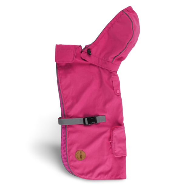 Buy Kazoo Rainy Days Pink Dog Coat Online | Better Prices At Pet Circle