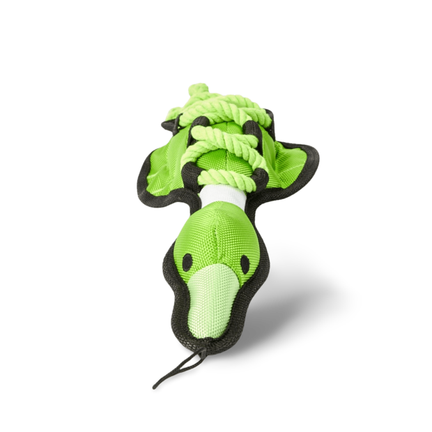 Buy Multipet Cross Ropes Duck Green Dog Toy Online | Better Prices At ...