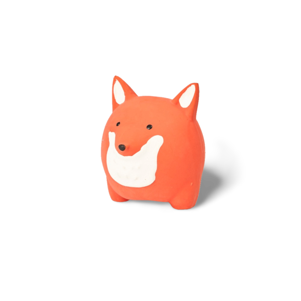 Buy Multipet Mini Latex Animal Shaped Dog Toy Fox Online | Better ...