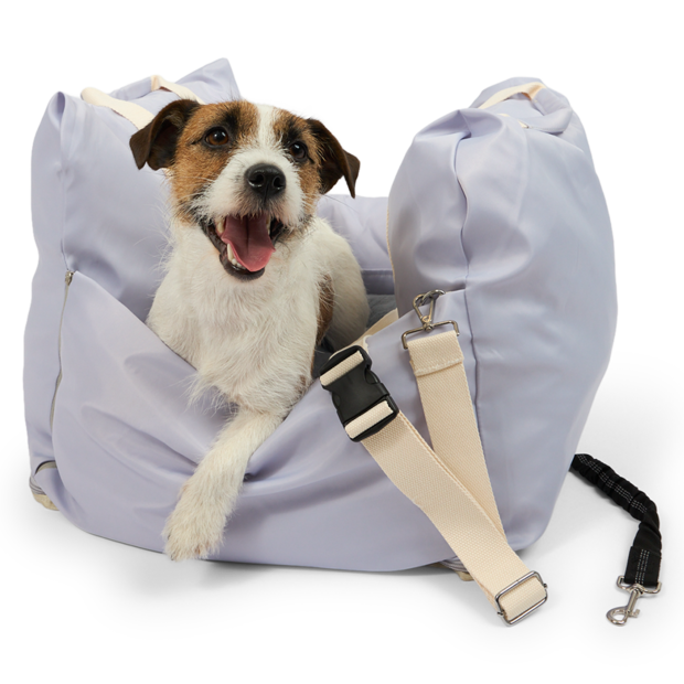 Buy Paws For Life Dog Waterproof Travel Car Seat Bed Baby Blue Online ...