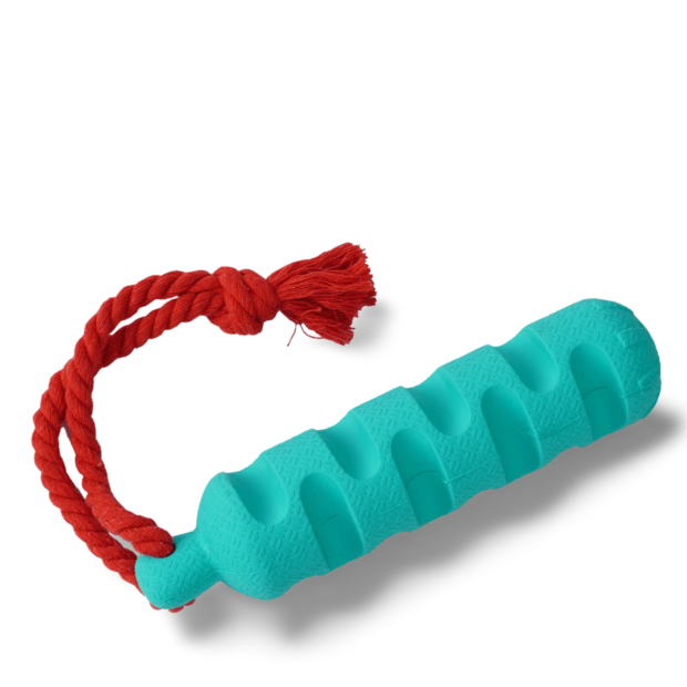 Buy Paws For Life Natural Rubber Roller Stick With Rope Toy Online ...