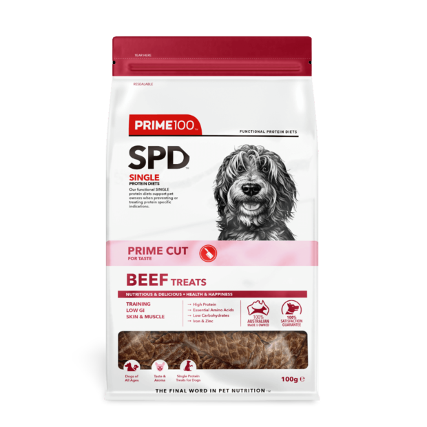 Buy Prime100 Spd Beef Prime Cut Dog Treats Online | Better Prices At Pet Circle
