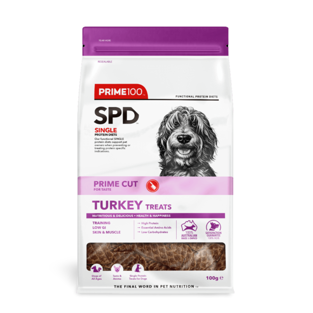 Buy Prime100 Spd Turkey Prime Cut Dog Treats Online | Better Prices At ...