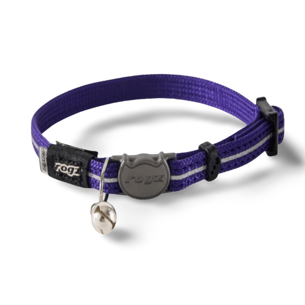 Buy Rogz Alleycat Collar Purple Online | Better Prices At Pet Circle