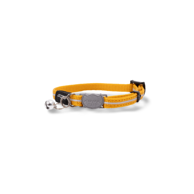 Buy Rogz Alleycat Safety Release Cat Collar Gold Online | Better Prices ...