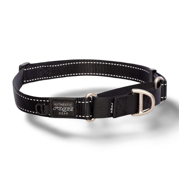 Buy Rogz Control Collar Web Black Online | Better Prices At Pet Circle