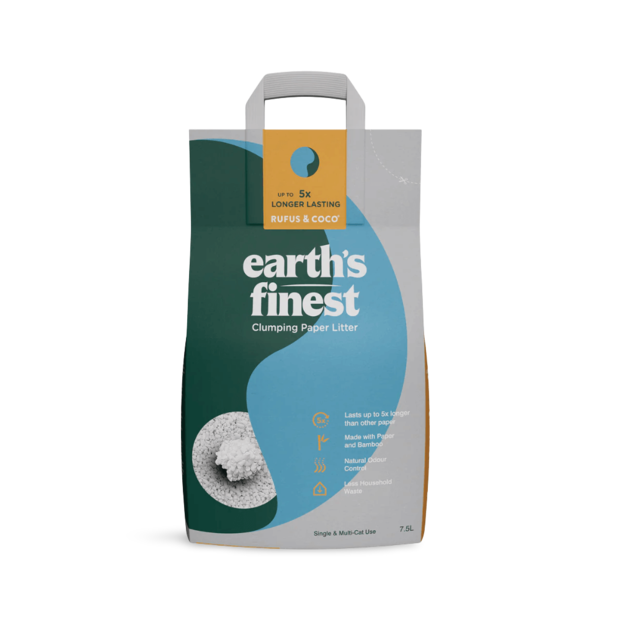 Buy Rufus And Coco Earths Finest Paper Clumping Litter Online | Better ...