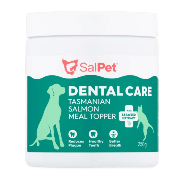 Buy Salpet Dental Care Tasmanian Salmon Meal Topper For Dogs And Cats ...
