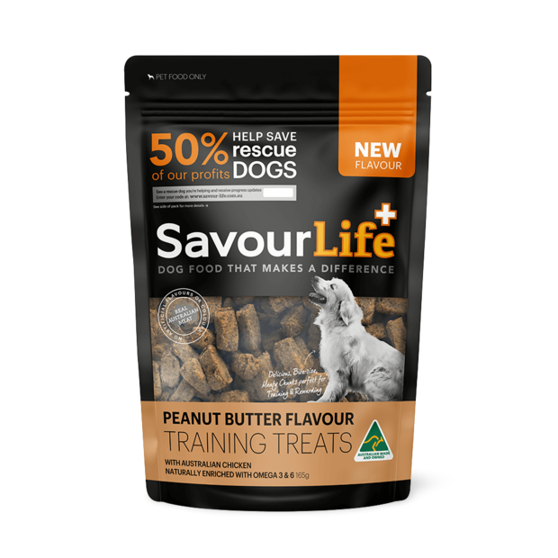 Buy Savourlife Australian Peanut Butter Flavour Dog Training Treats ...