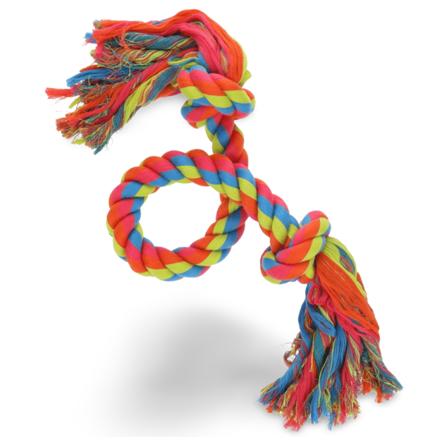 Buy Scream Jumbo Rope Dog Toy 2 Knots Online | Better Prices At Pet Circle