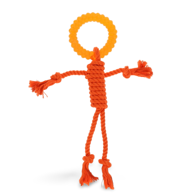 Buy Scream Rope Man With Tpr Head Orange Online | Better Prices At Pet ...