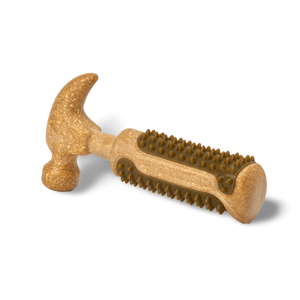 Buy Three Dogs And A Cat Wood Mix Hammer Dog Toy Online | Better Prices ...