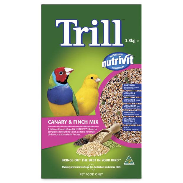 Buy Trill Canary And Finch Mix Online | Better Prices At Pet Circle