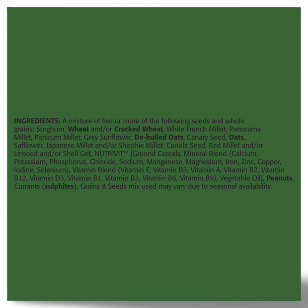 Buy Trill Small Parrot Mix Online | Better Prices At Pet Circle