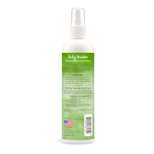 Buy Tropiclean Baby Powder Spray Online | Low Prices, Free Shipping