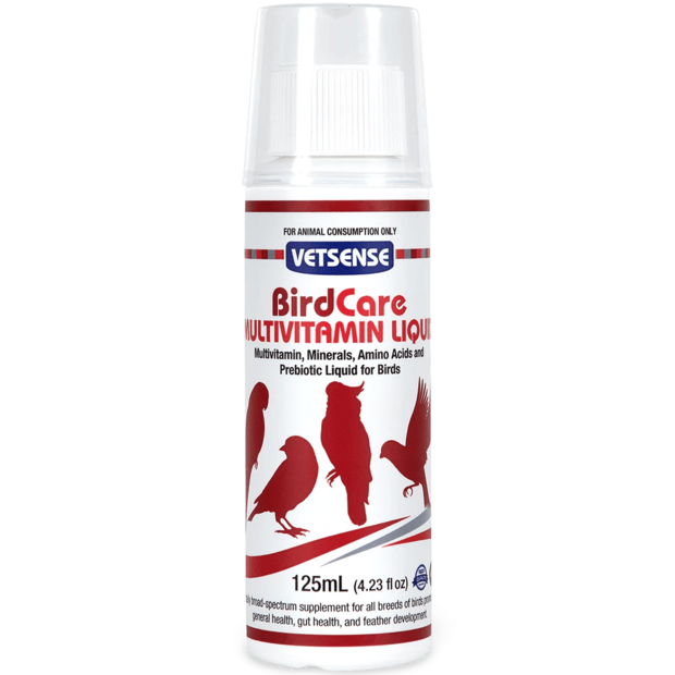 Buy Vetsense Birdcare Multivitamin Aminos Prebiotic Liquid For Birds ...