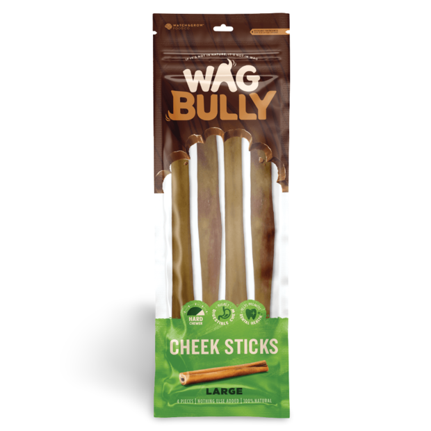 Buy Wag Beef Cheek Stick Large Dog Treats Online | Better Prices At Pet ...