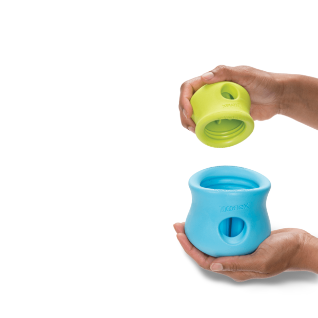 Buy West Paw Toppl Treat Dispensing Dog Toy Blue Online | Better Prices ...