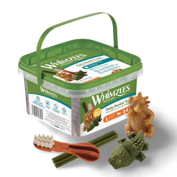 Buy Whimzees Variety Large Dental Dog Treats Online | Better Prices At ...