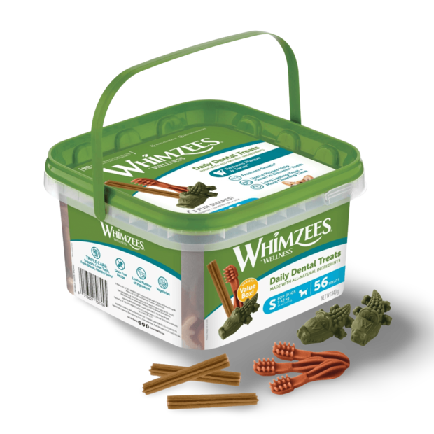 Buy Whimzees Variety Small Dental Dog Treats Online | Better Prices At ...
