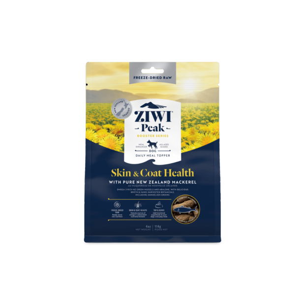 Buy Ziwi Peak Skin And Coat Freeze Dried Dog Booster Online | Better Prices At Pet Circle
