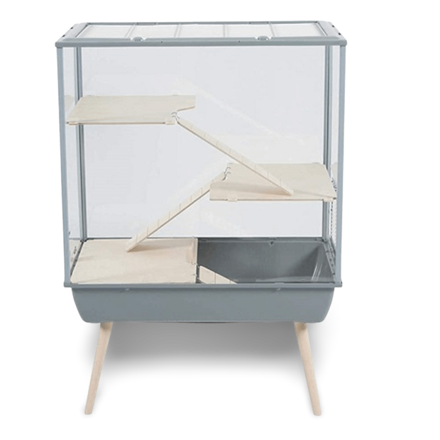 Buy Zolux Nevo Royale Small Animal Cage Grey Online | Better Prices At ...