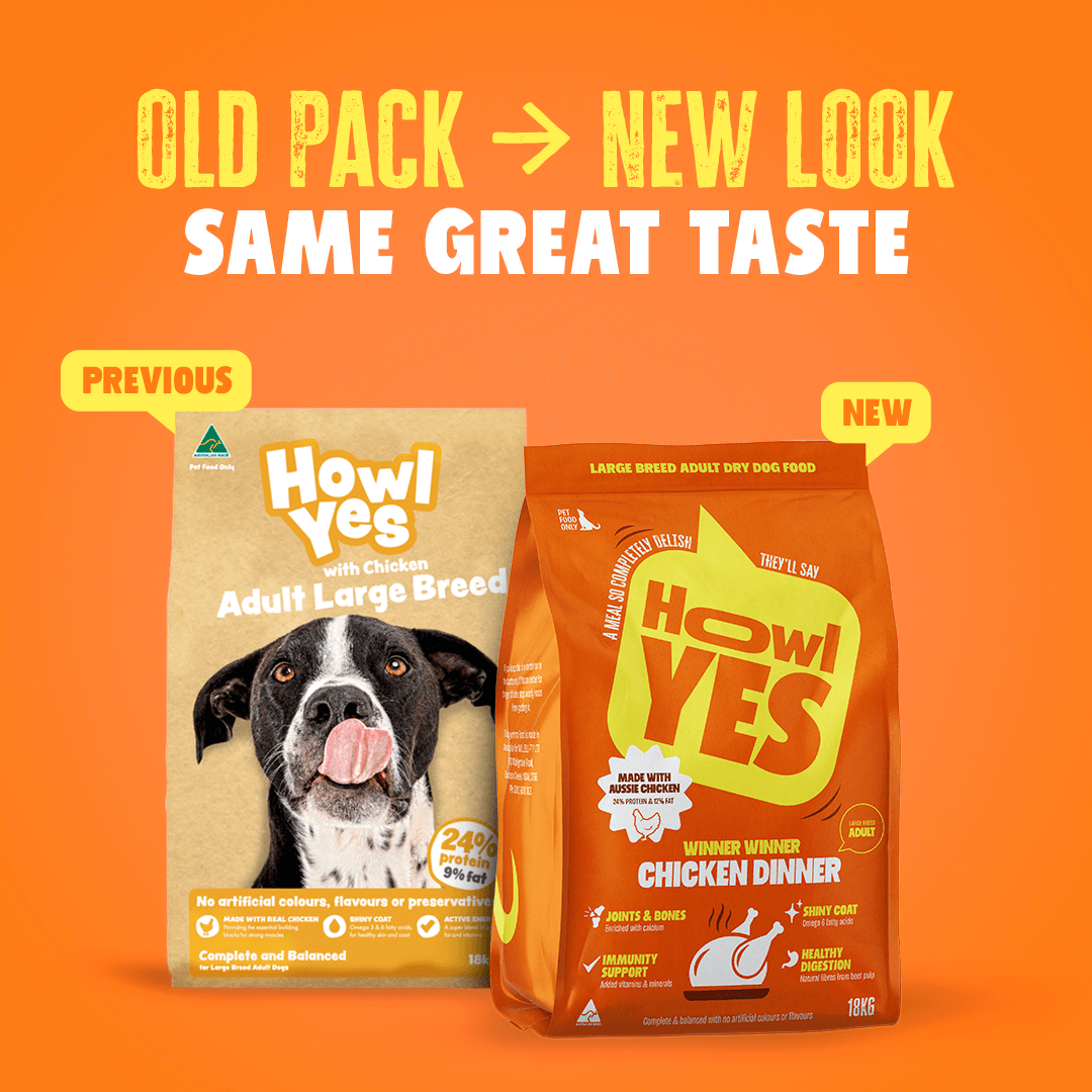 Buy Howl Yes Adult Large Breed Chicken Dry Dog Food Online | Better ...