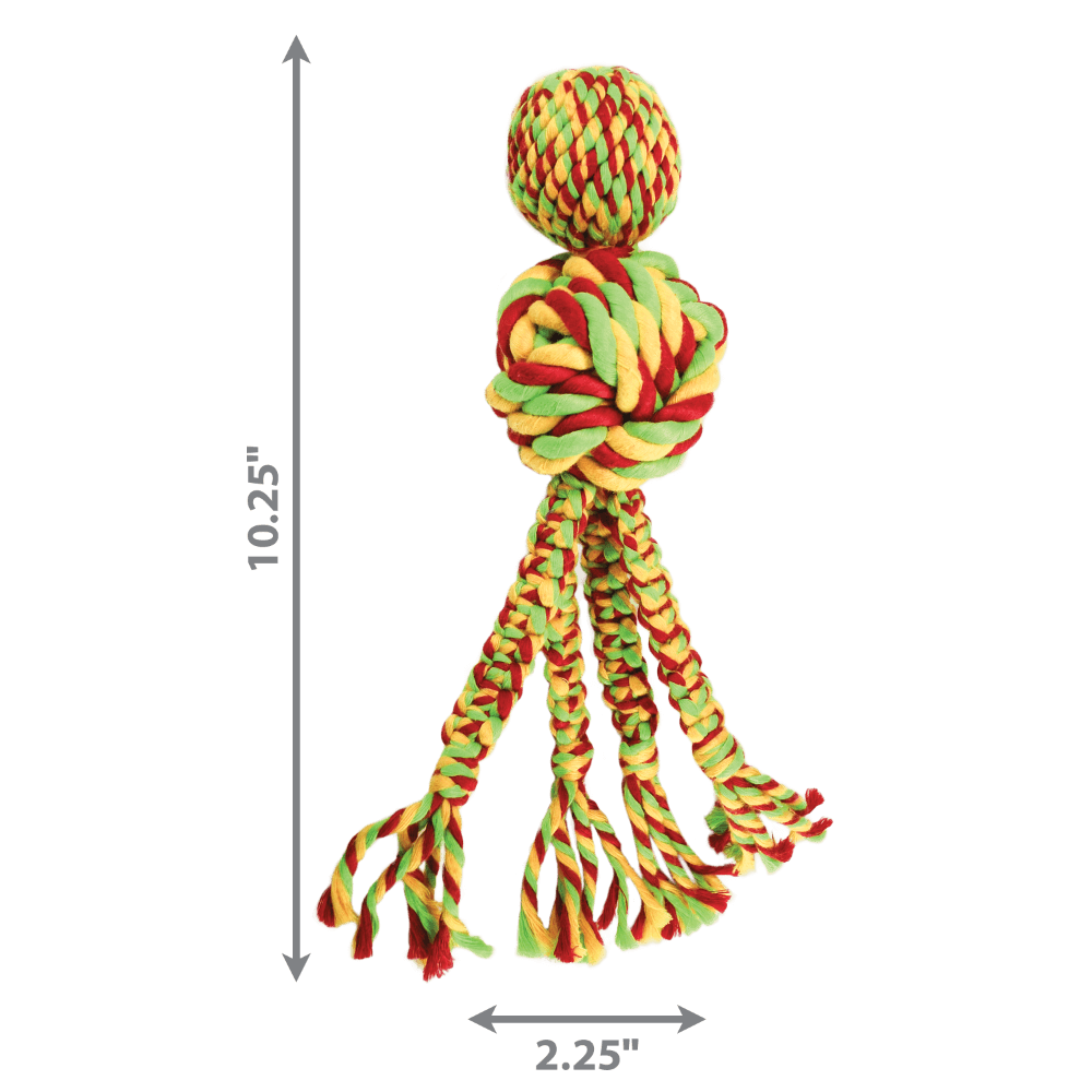 Buy Kong Wubba Weaves With Rope Dog Toy Online | Better Prices At Pet ...