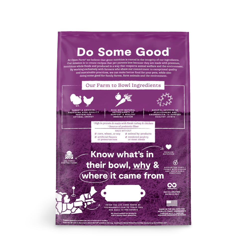 Buy Open Farm Grain Free Senior Dry Dog Food Online | Better Prices At ...