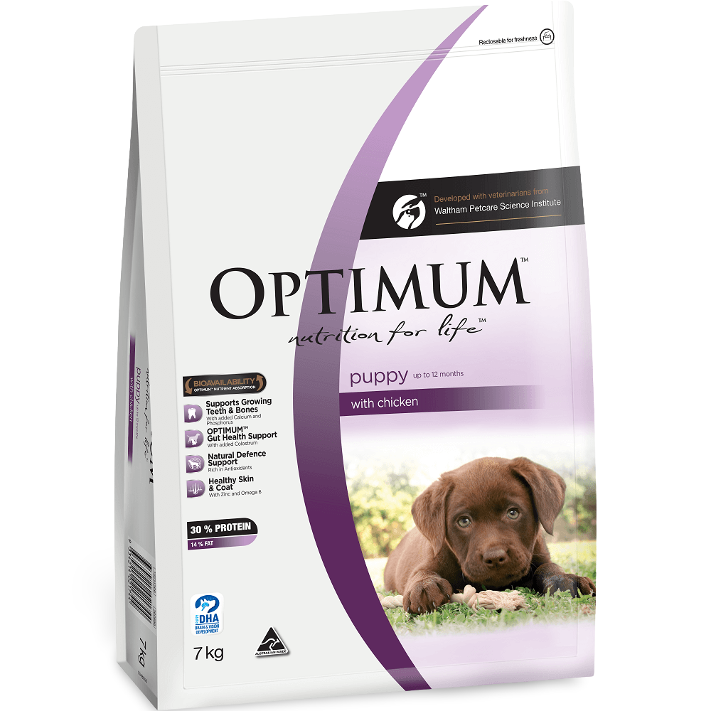 Buy Optimum Puppy Dry Dog Food Chicken Online | Better Prices At Pet Circle