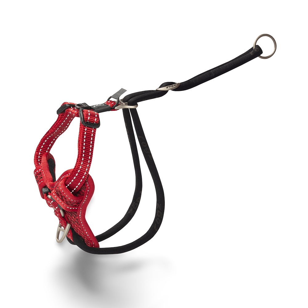 Buy Rogz Harness Control Stop Pull Red Online | Better Prices At Pet Circle